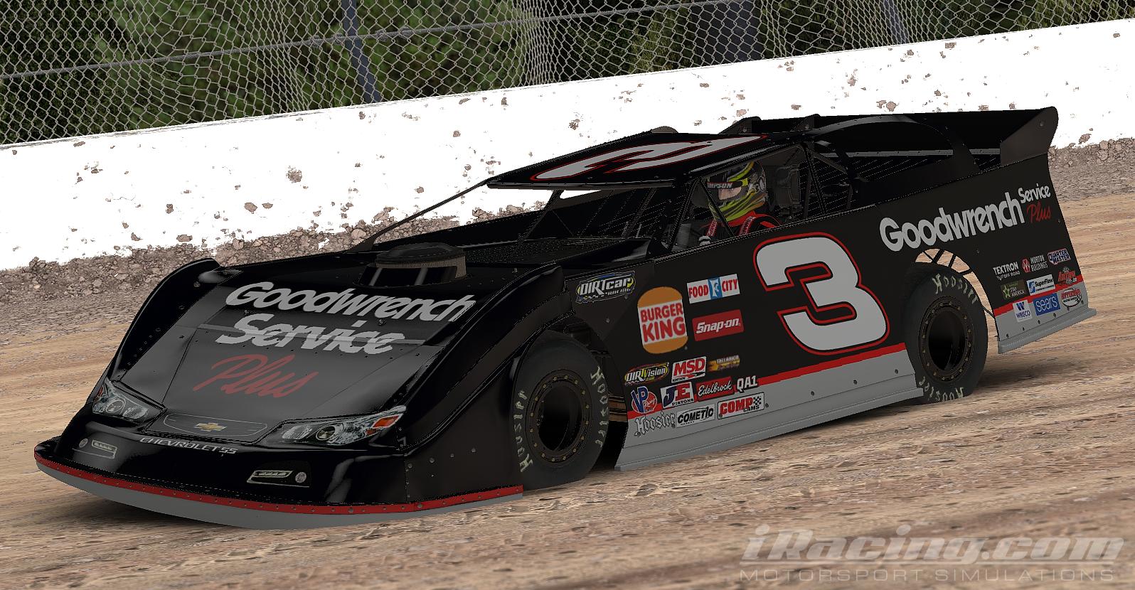 GM Goodwrench Dirt late Model by Tanner Tallarico - Trading Paints