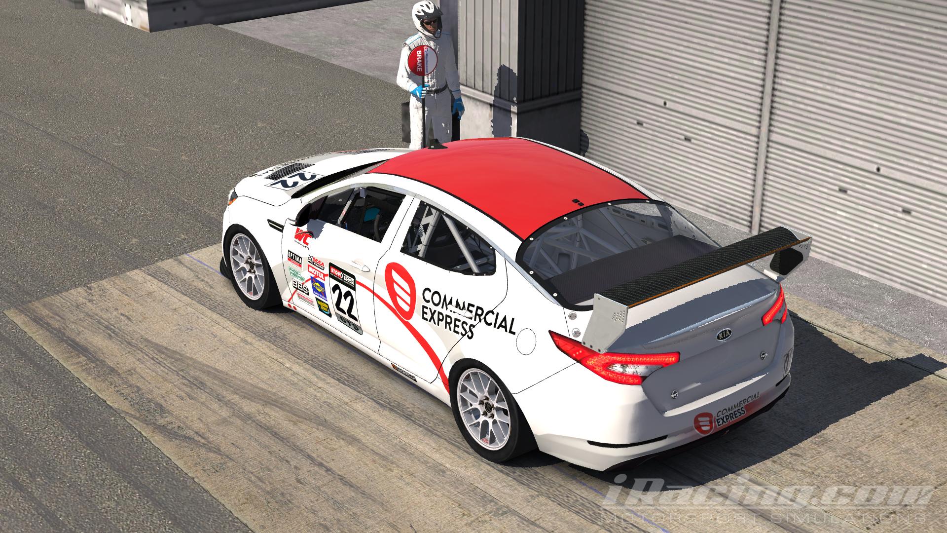 Commercial Express Kia Optima GTS by Chaz Draycott - Trading Paints