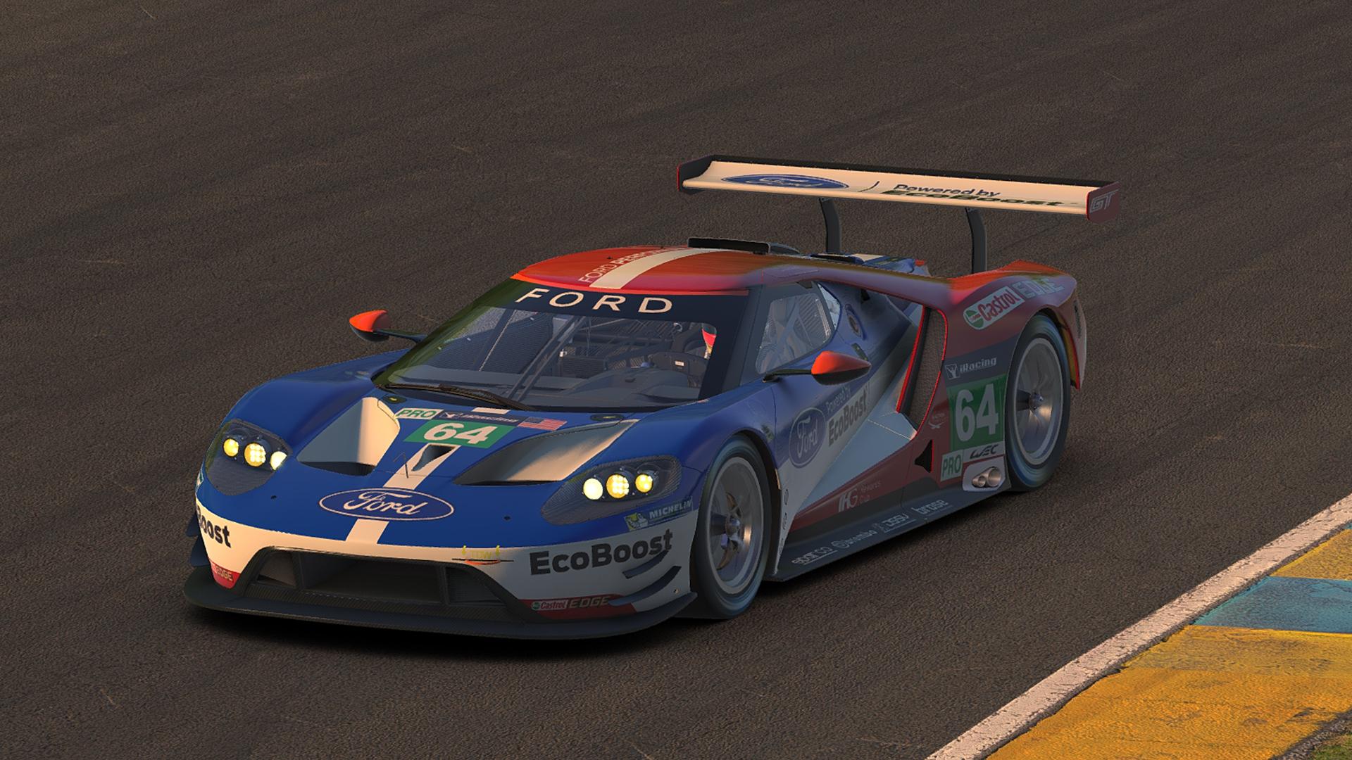 Ford GT GTE 2016 Lemans Orange by Coen Klopman - Trading Paints