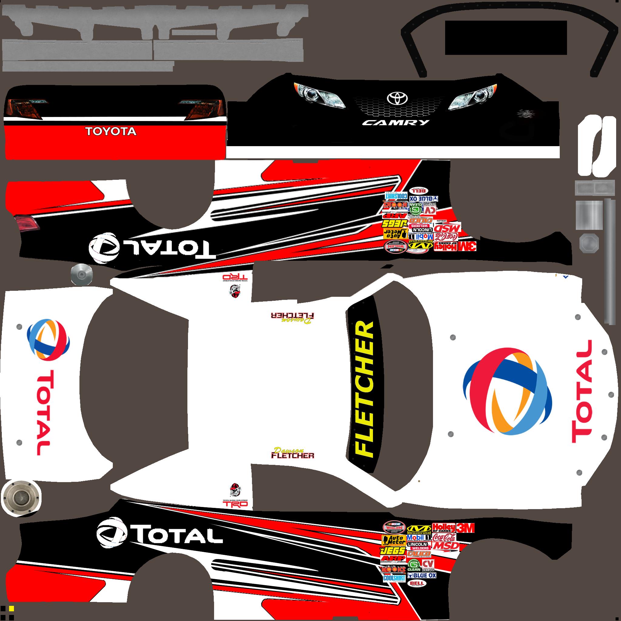 Total Super Latemodel by Rafe Slate - Trading Paints