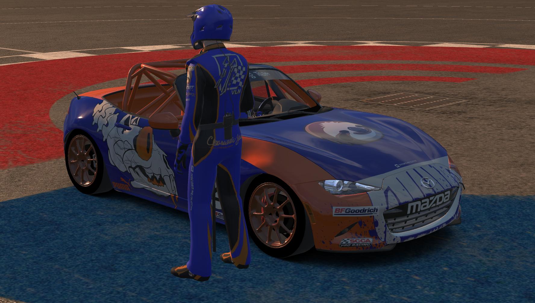 Sloth Racing driver suit by Will Boynton - Trading Paints