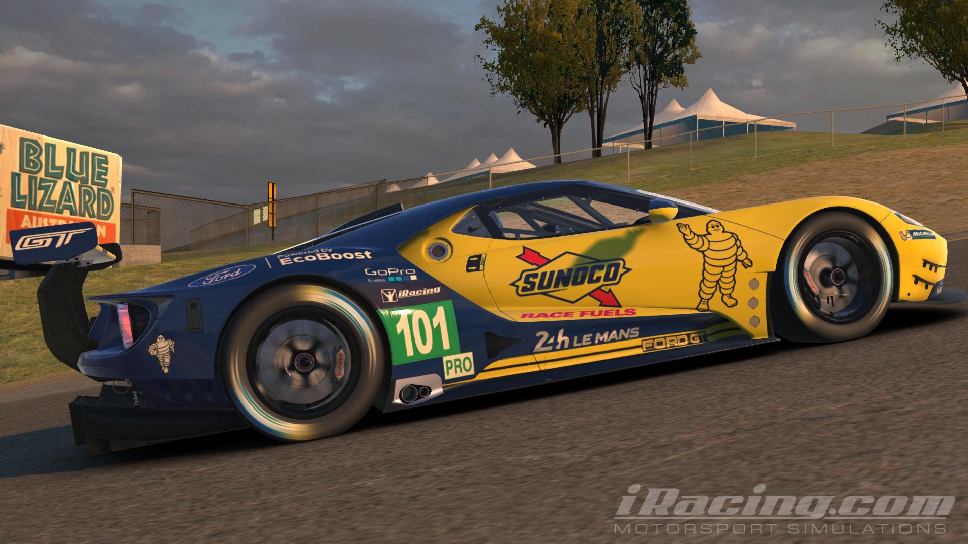 Sunoco Race Fuels Ford GT 2017 by Marshall W. - Trading Paints