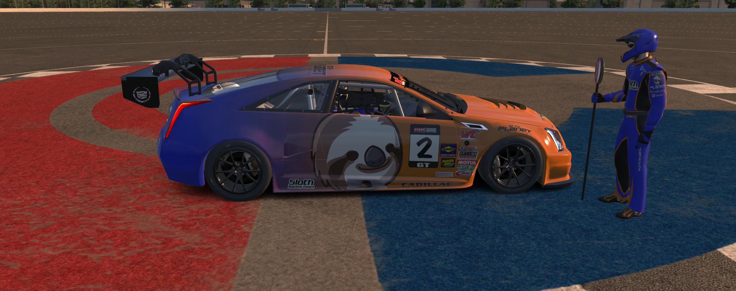 Sloth Racing CTS-V2 by Will Boynton - Trading Paints