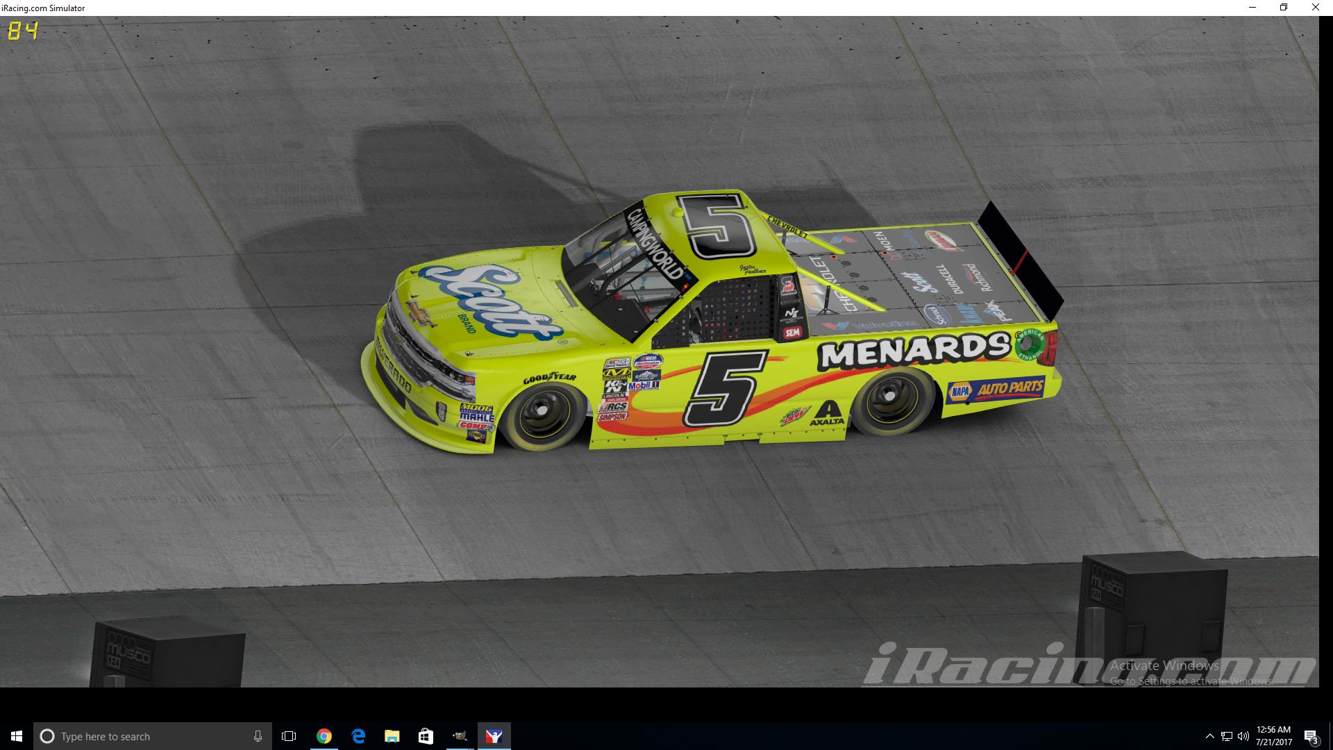 Menards Truck by Justin Faulkner - Trading Paints
