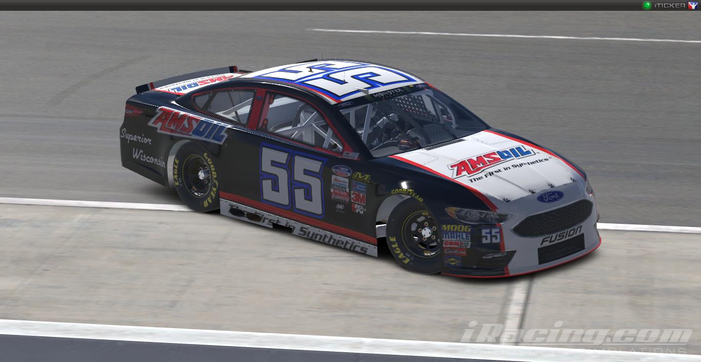 Amsoil NASCAR Ford Fusion by Alex Karpowicz - Trading Paints