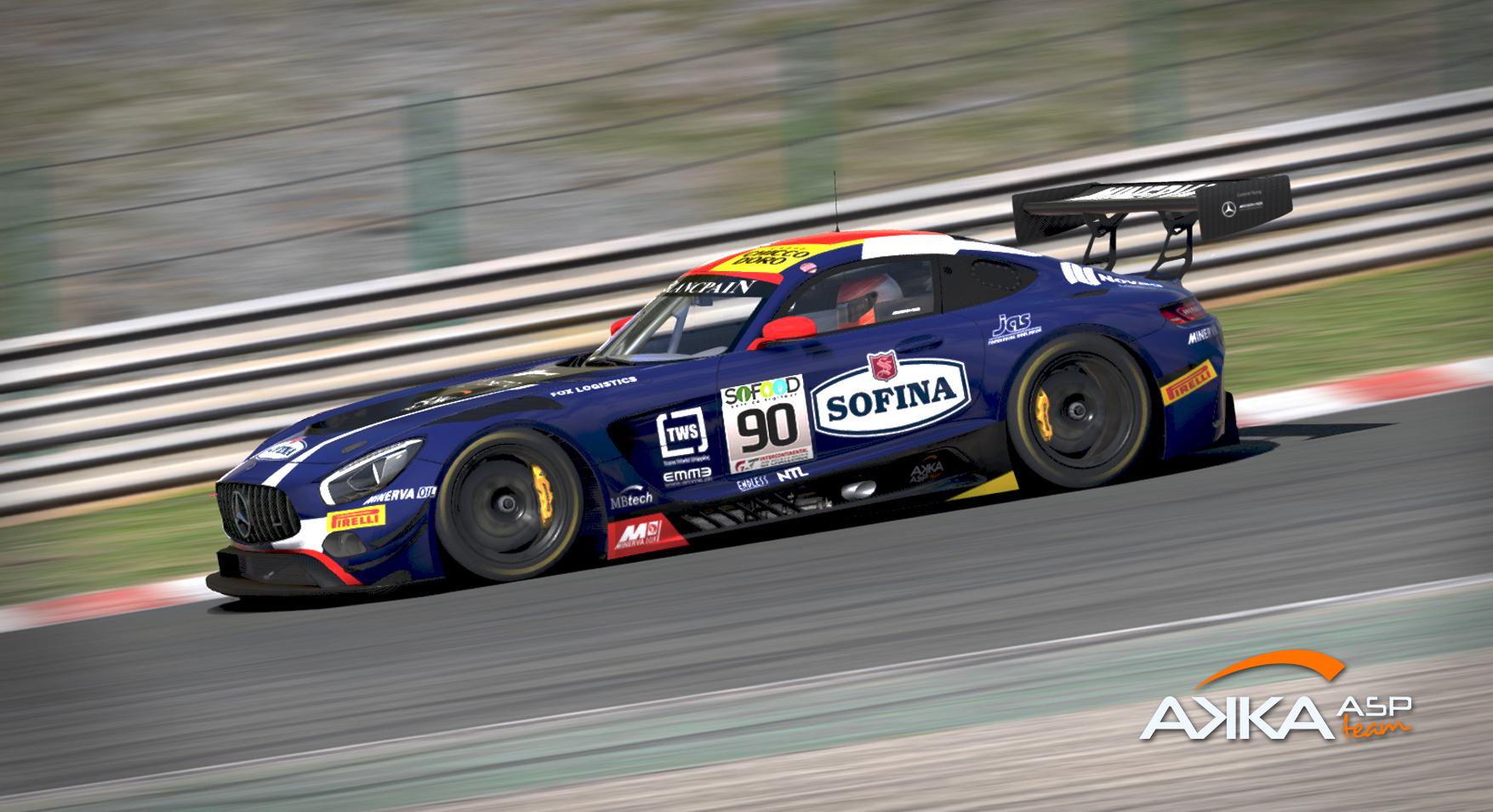 #90 AKKA ASP Mercedes AMG GT3 (Spa 24hr 2017) by Justin S Davis ...