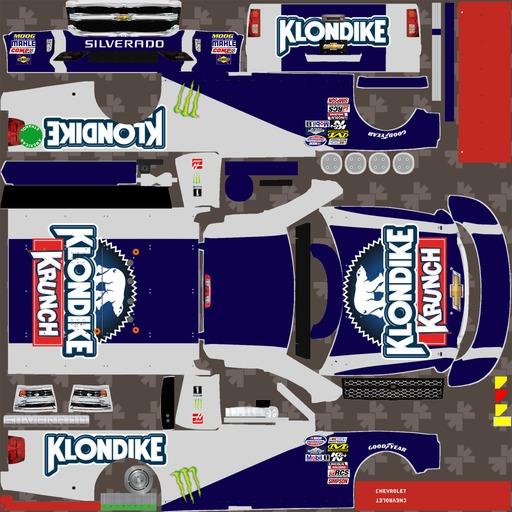 Klondike Krunch Chevy Silverado by Gary Vigil - Trading Paints