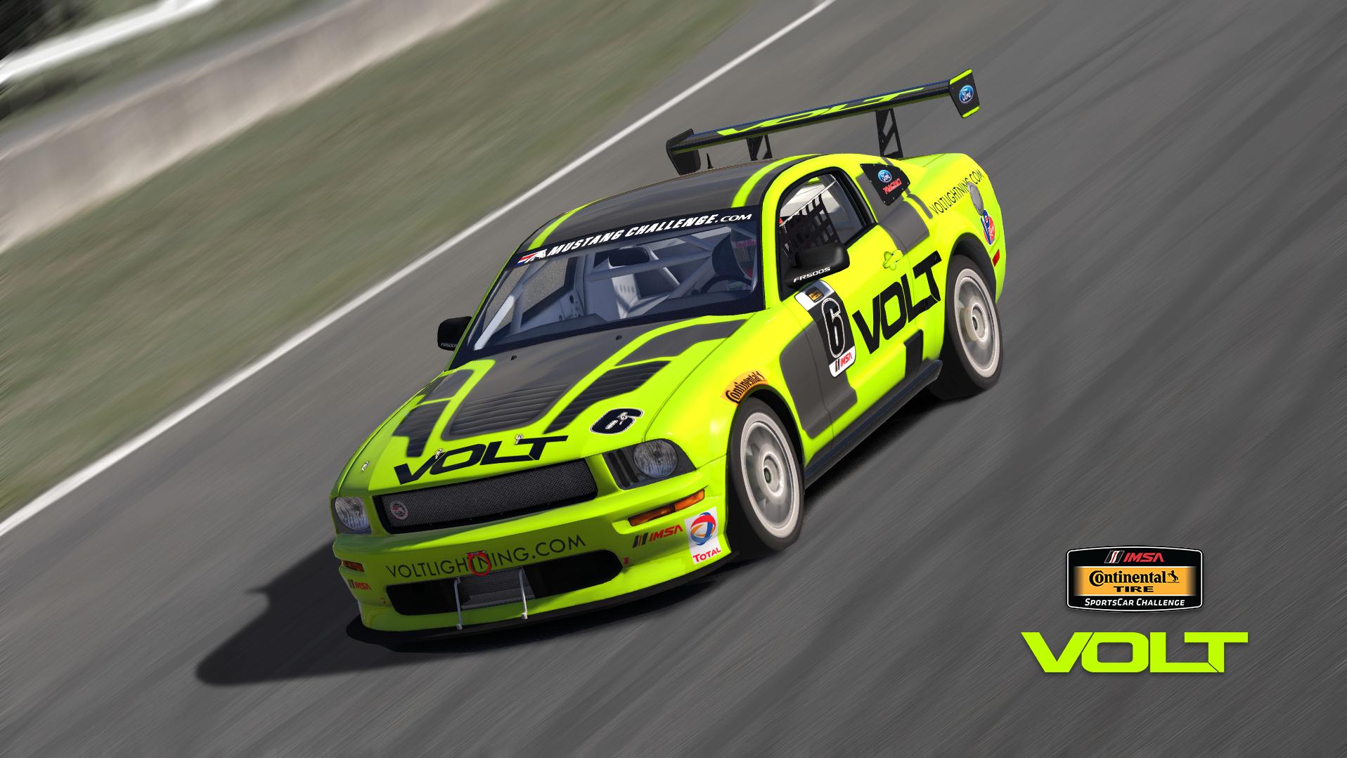 VOLT Racing Mustang GT4 (IMSA) by Justin S Davis - Trading Paints