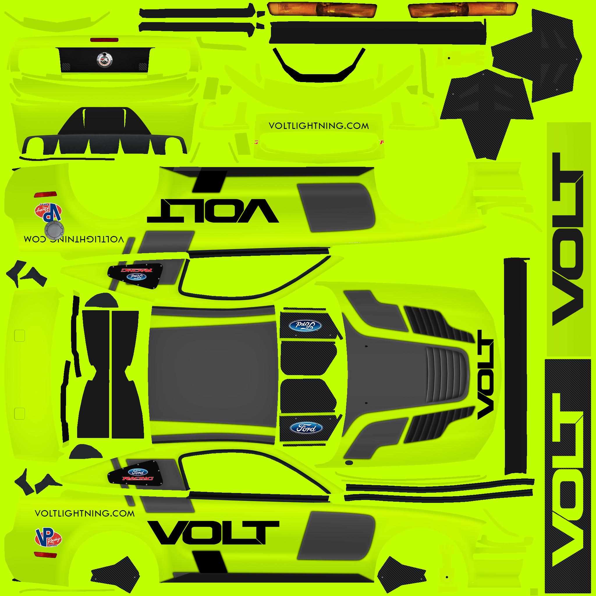 VOLT Racing Mustang GT4 (IMSA) by Justin S Davis - Trading Paints