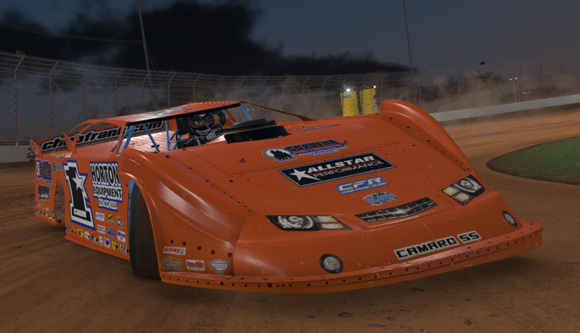 CHUBZILLA ORANGE CAR NO/# by Byron Morris - Trading Paints