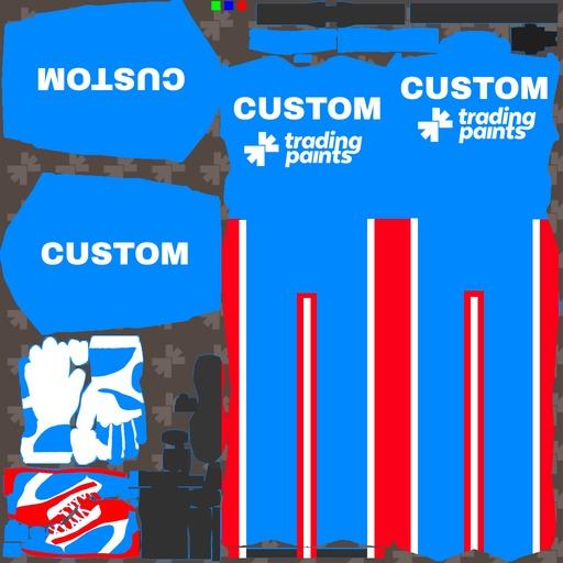 Custom trading paint suit by Alex Karpowicz - Trading Paints