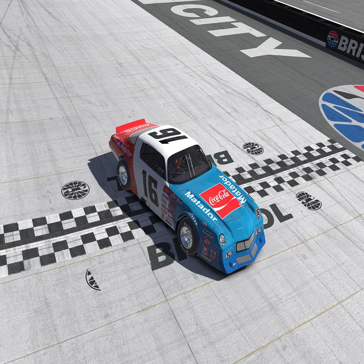 1975 Bobby Allison Coca-Cola AMC Matador NASCAR Replica by Travis Houck ...