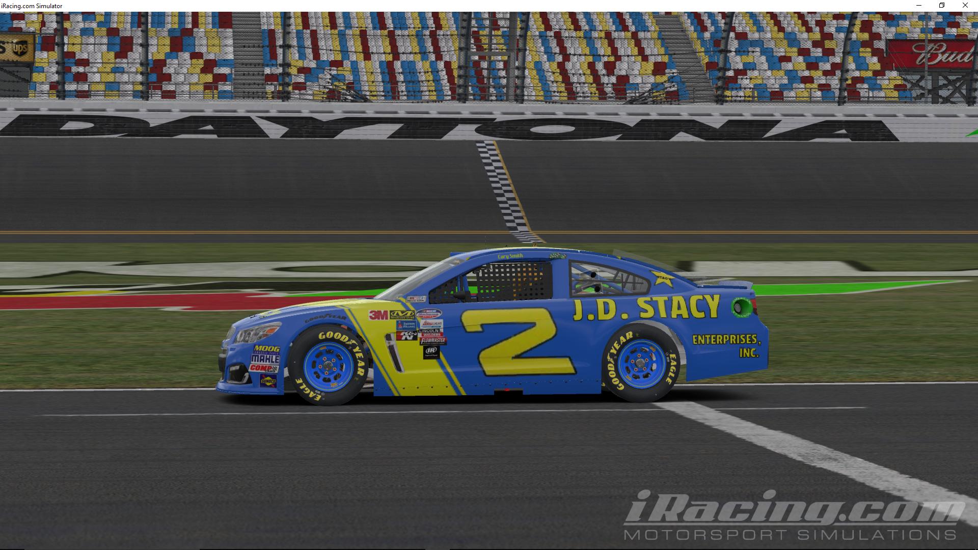 Mark Martin 1983 J.D. Stacy Throw Back by Cory M Smith - Trading Paints