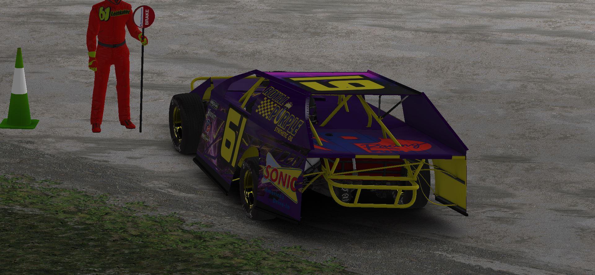 Dirt UMP Modified Royal Purple by Brandon Leimkuhler - Trading Paints