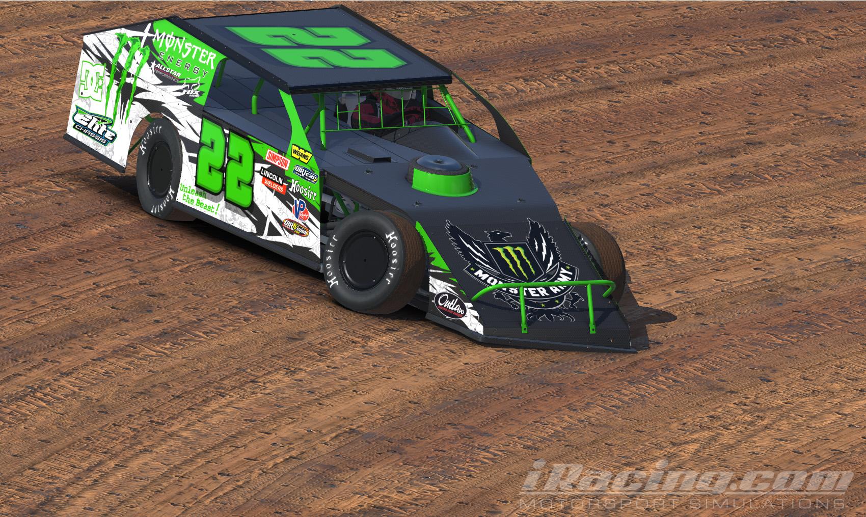 Monster UMP Modified White by Brock B. - Trading Paints