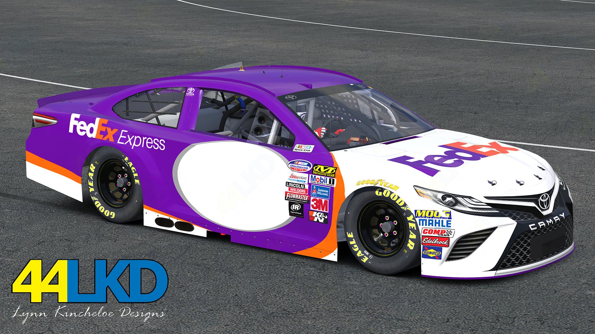 #11 Joe Gibbs Racing - 2004 FedEx Express Retro by Lynn Kincheloe ...