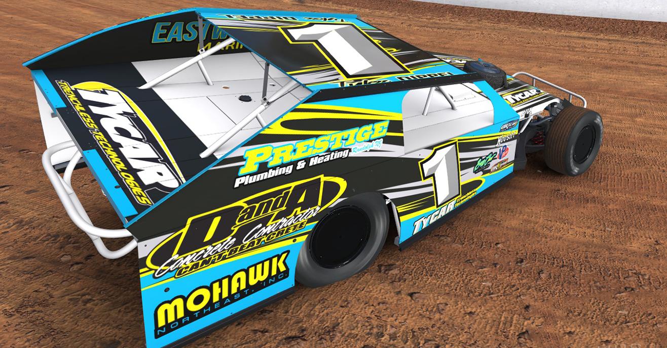 Tyler Dippel No. 1 Dirt UMP Modified by Anthony DeGrazia - Trading Paints