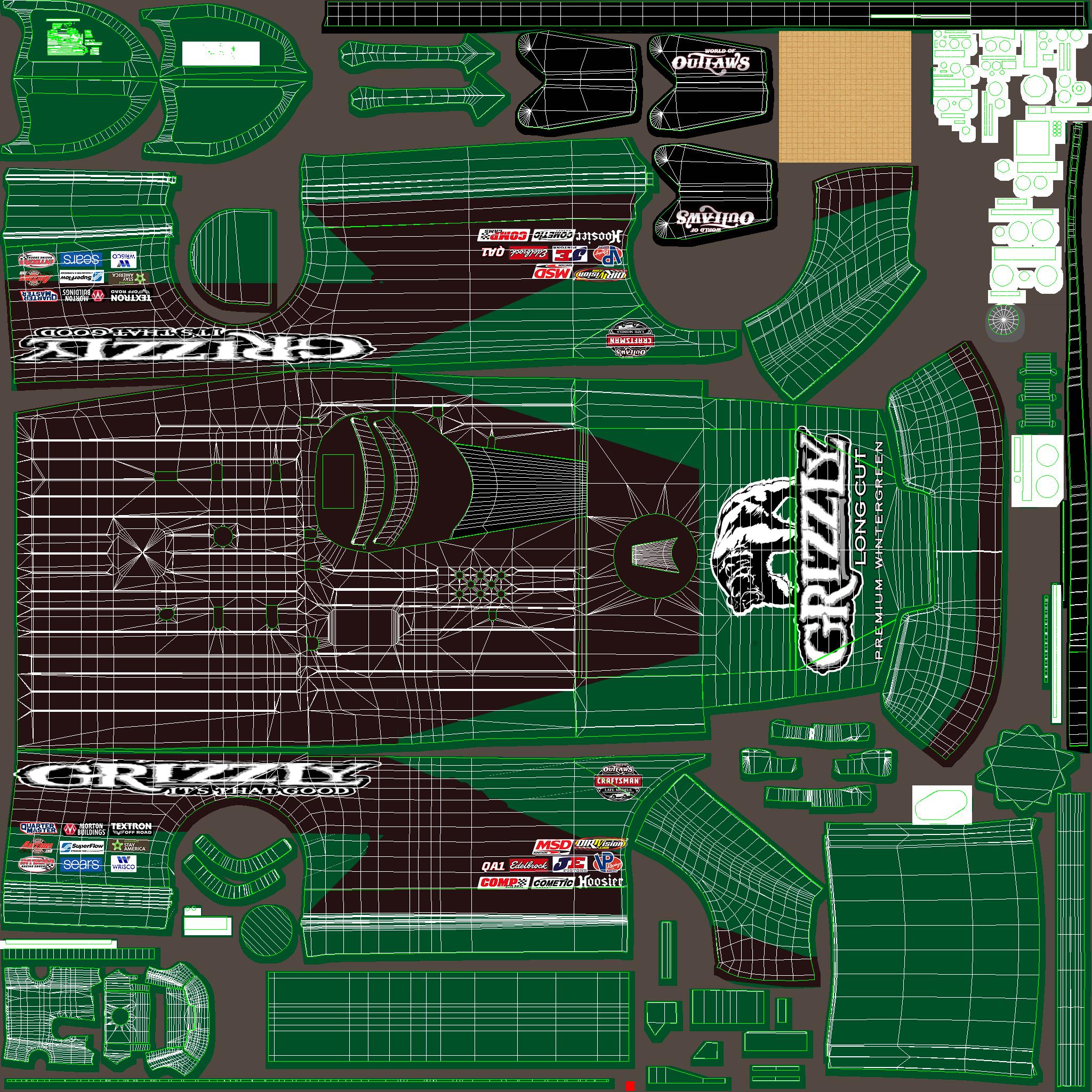 dirt late model super by Devin Rooks - Trading Paints