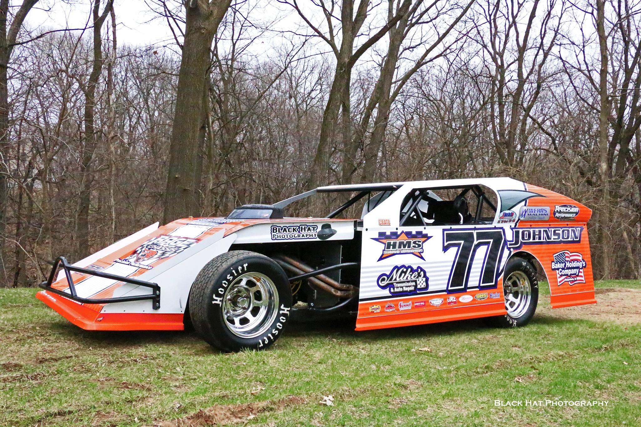 Steve Johnson No. 77 Dirt UMP Modified by Anthony DeGrazia - Trading Paints