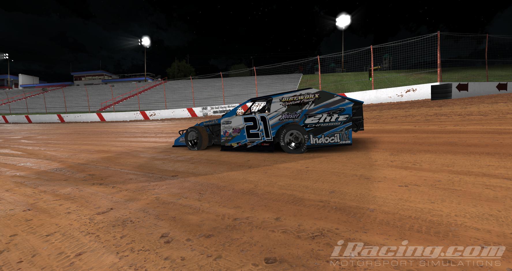 Dirt UMP Modified blue def by Tony Gray - Trading Paints