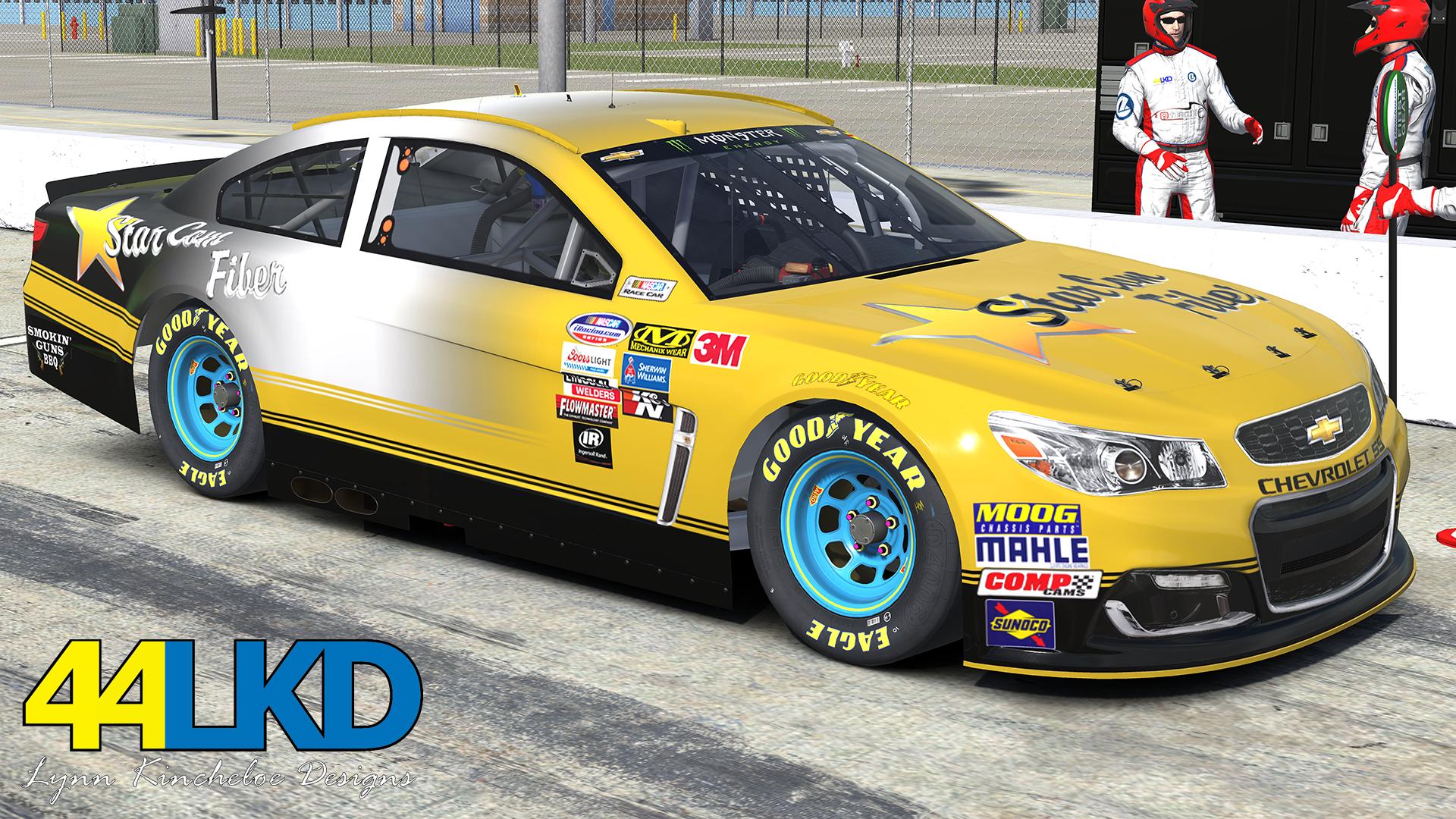 Derrike Cope - #00 StarCom Racing Chevrolet SS by Lynn Kincheloe ...