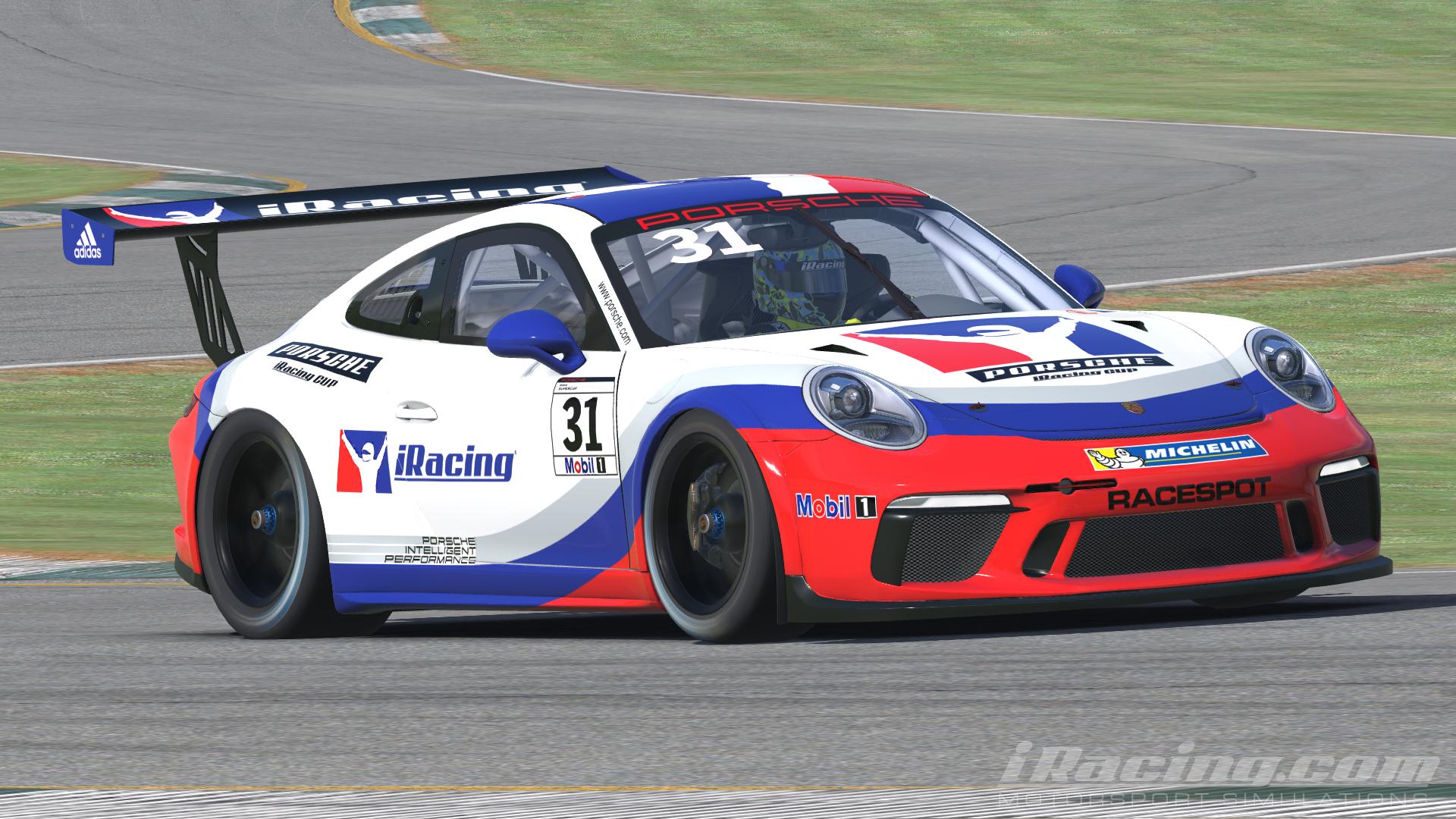 Porsche 911 GT3 Cup (991) iRacing Cup Car by David Hoffmann - Trading ...