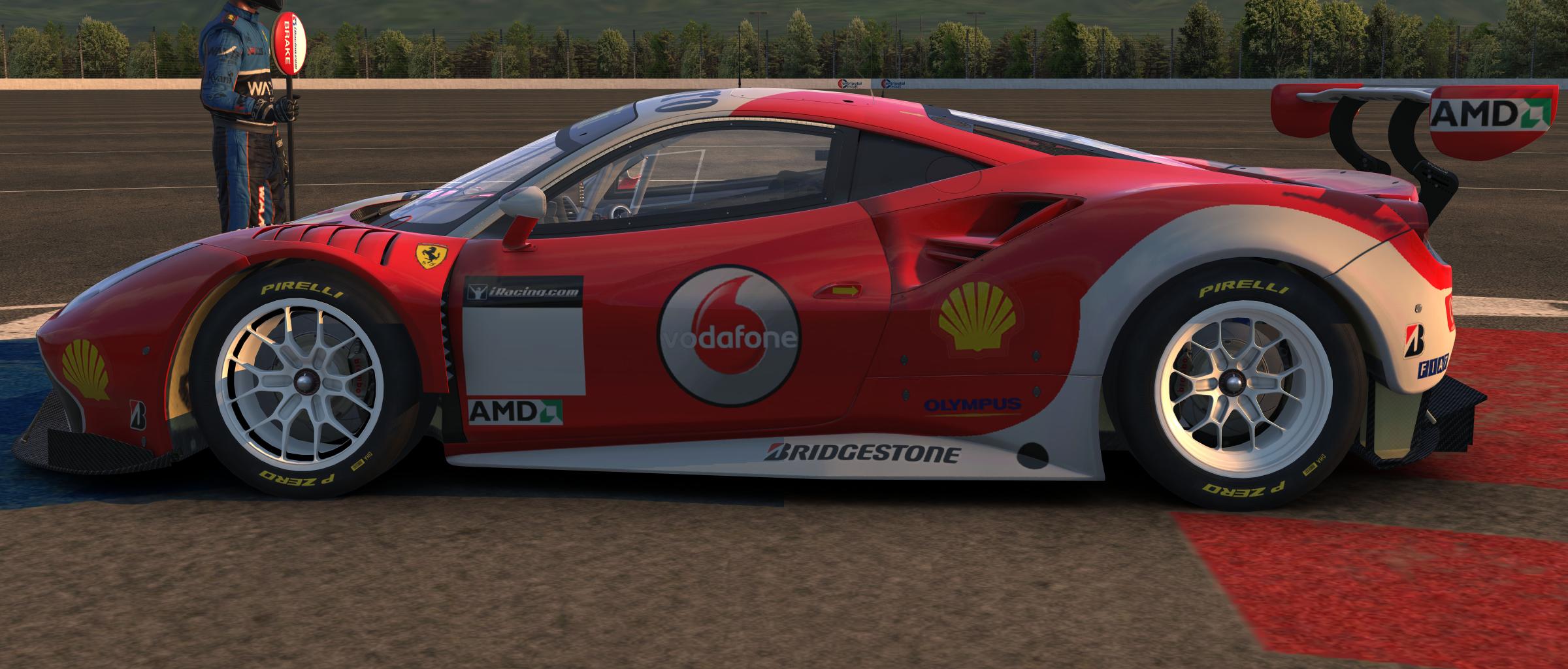 Marlboro Ferrari 488 GT3 by JP C. - Trading Paints