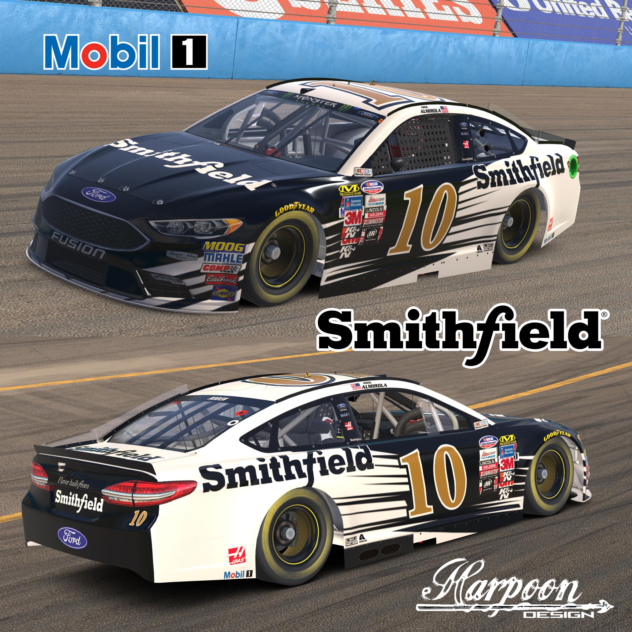 2018 Aric Almirola Smithfield Fusion by Brantley Roden - Trading Paints