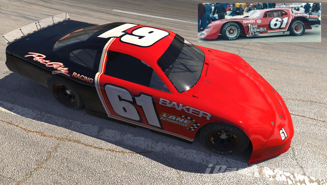 Port City Racing Throwback by Mark Welch - Trading Paints