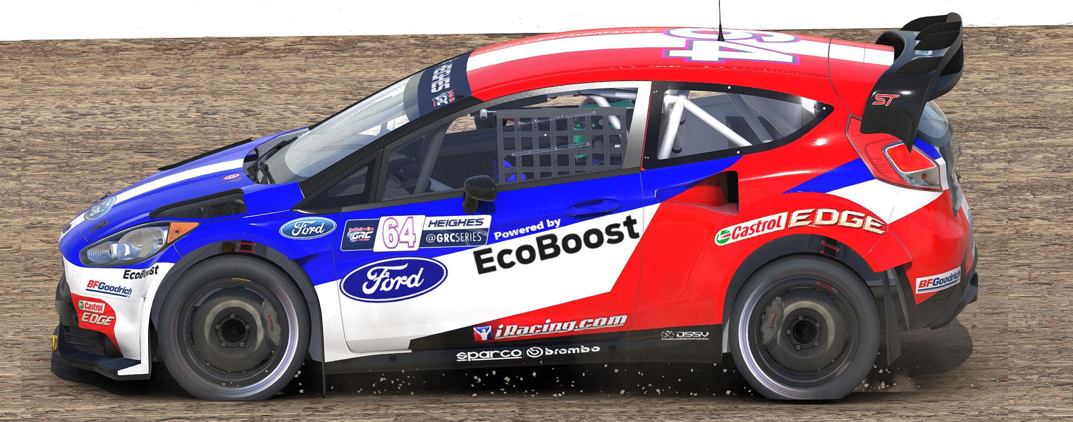 Ford Racing Livery - Fiesta WRX by Carl Heighes - Trading Paints