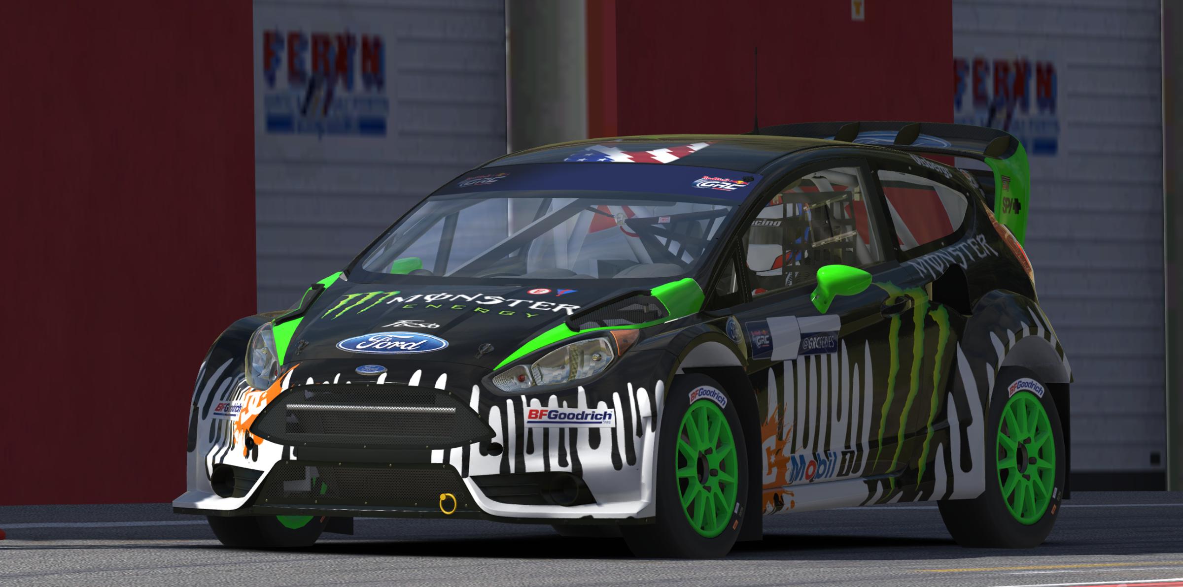 Ken Block "Gymkhana 3" Ford Fiesta by Stefan Gawlista - Trading Paints