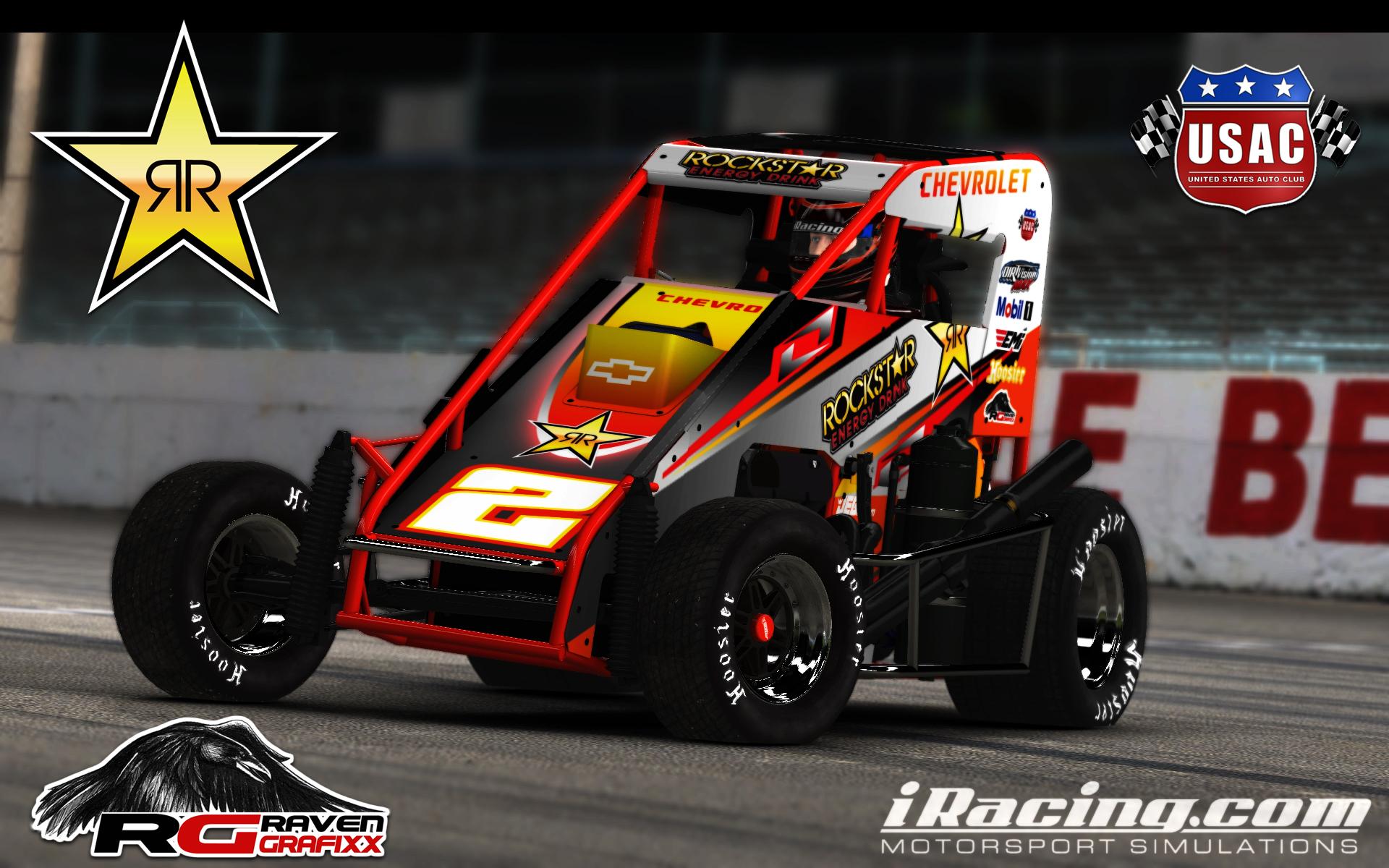 RockStar Dirt Midget 2017 by Doyle Lowrance - Trading Paints