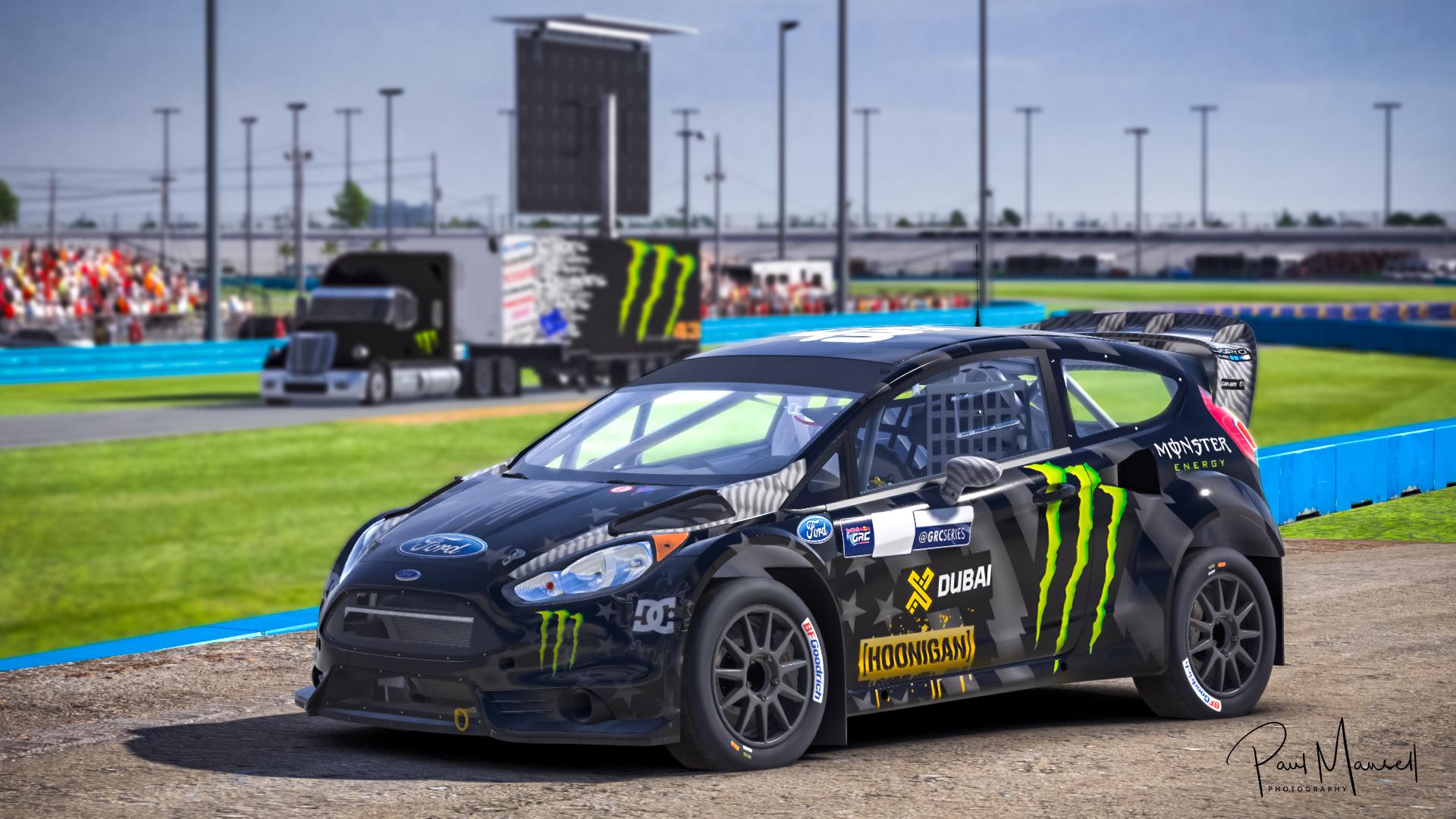 Ken Block 43 by Paul Mansell - Trading Paints