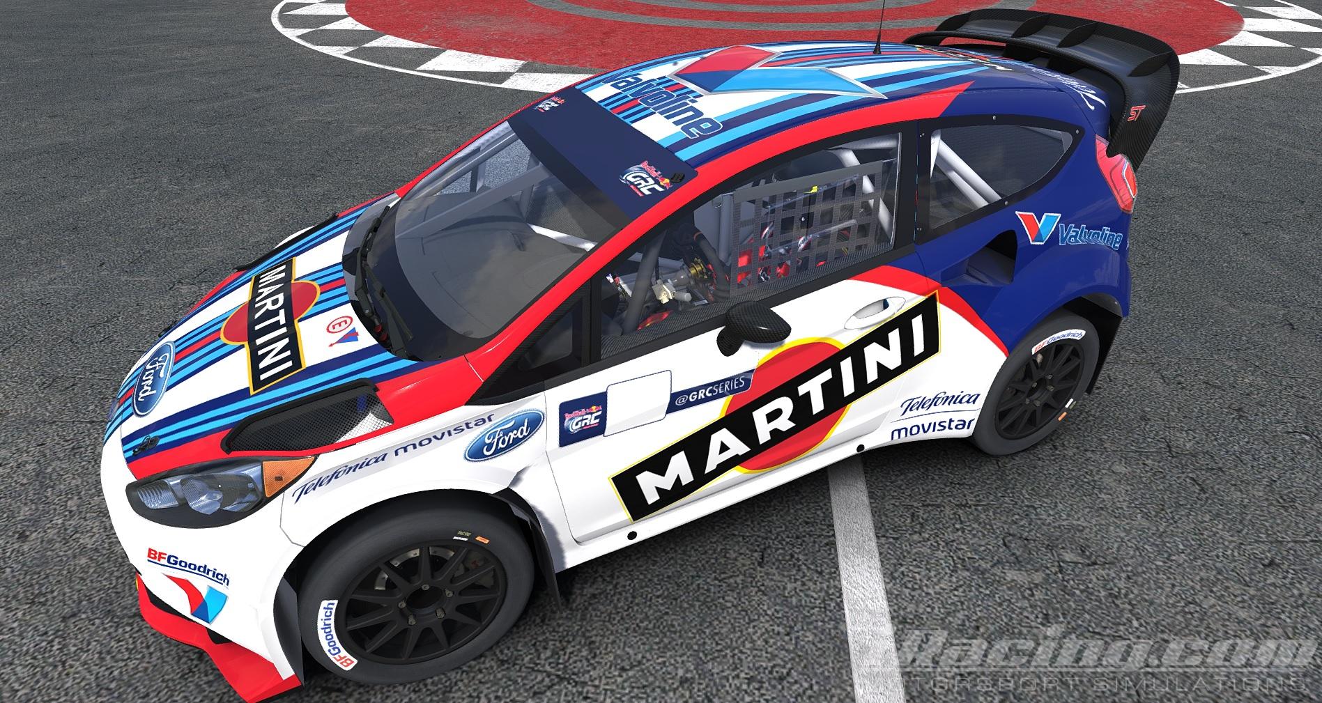 Martini Ford Fiesta ST WRC by Chris Bull - Trading Paints