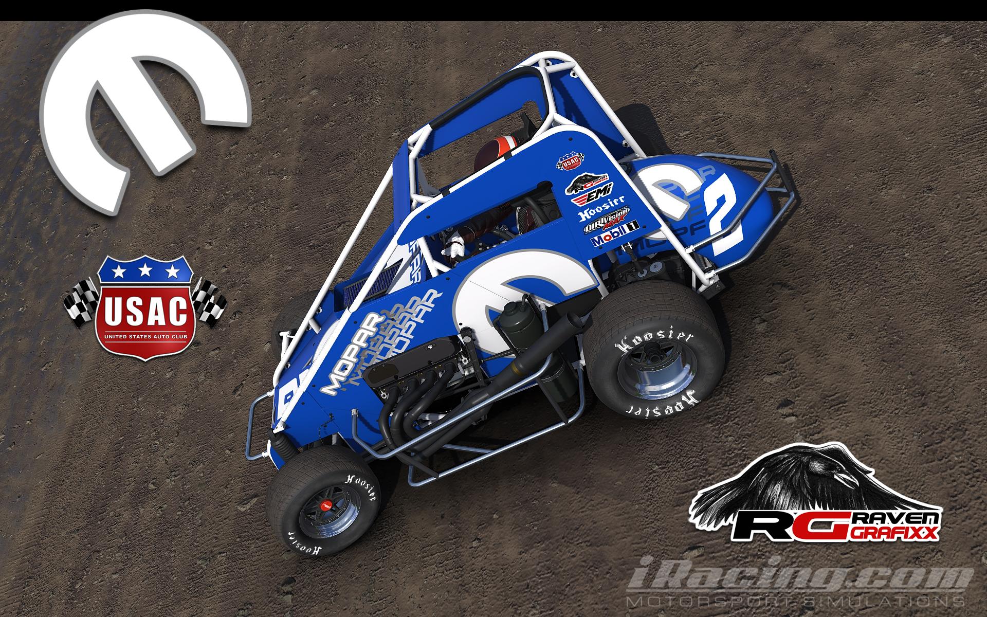 Mopar Dirt Midget 2017 by Doyle Lowrance - Trading Paints