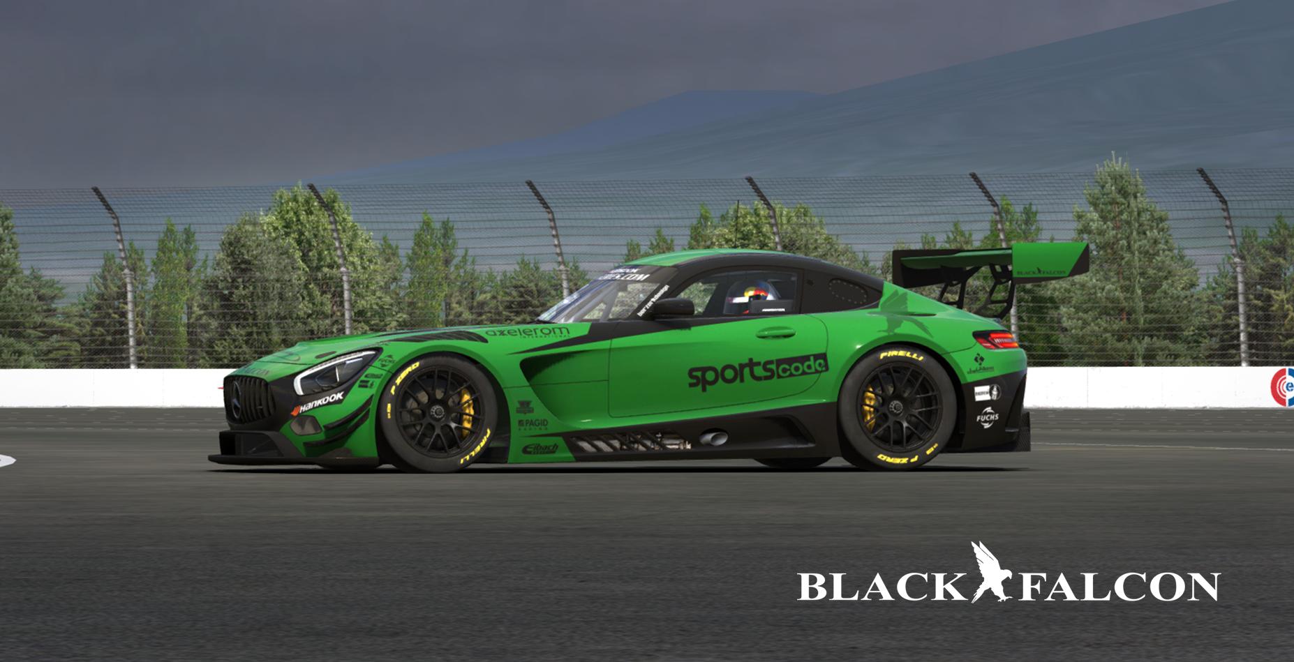 Black Falcon Racing Alt. (2018 24Hr Dubai) by Justin S Davis - Trading ...