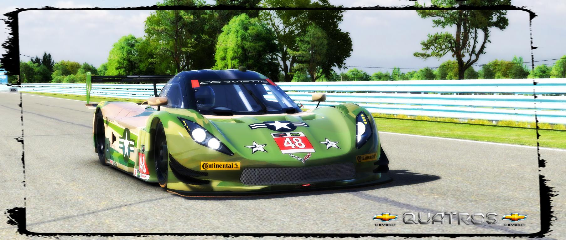 US Army Chevrolet Corvette C7 Prototype Custom Camo Paint Scheme by ...