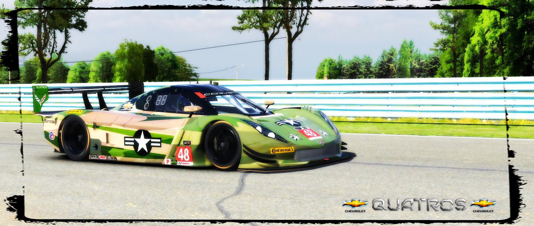 US Army Chevrolet Corvette C7 Prototype Custom Camo Paint Scheme by ...