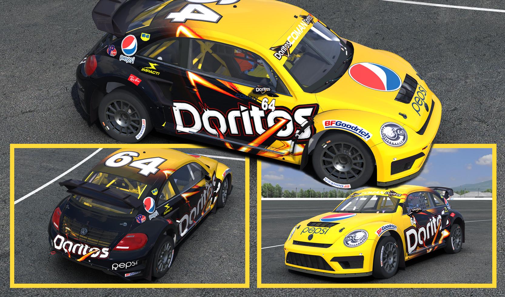 VW Beattle Doritos by Clyde Coman - Trading Paints