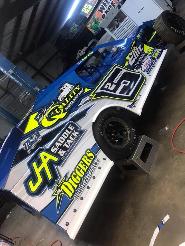 Tyler Nicely - 2018 Elite Chassis by Mike McKinney - Trading Paints
