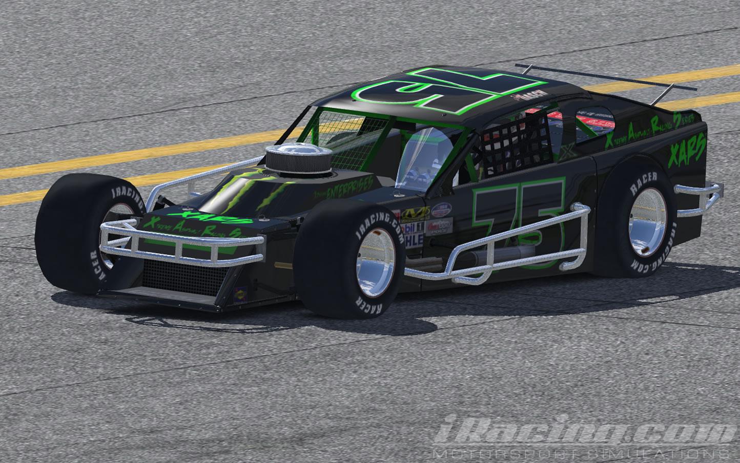 Xtreme Asphalt Racing Series Tour Modified by John Dasch - Trading Paints