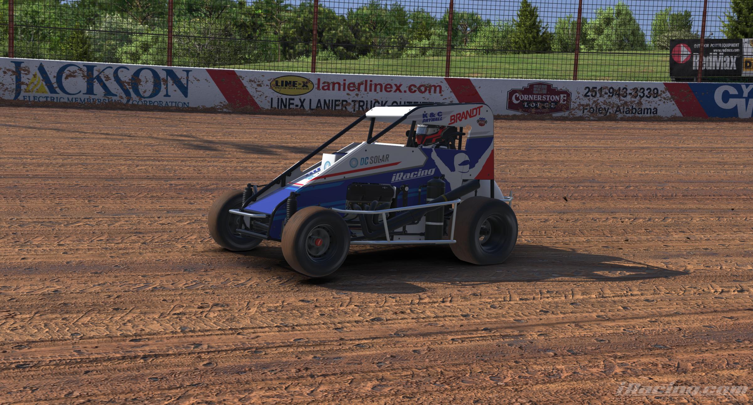 Dirt Midget Kyle Larson iRacing by Cameron Coulby - Trading Paints