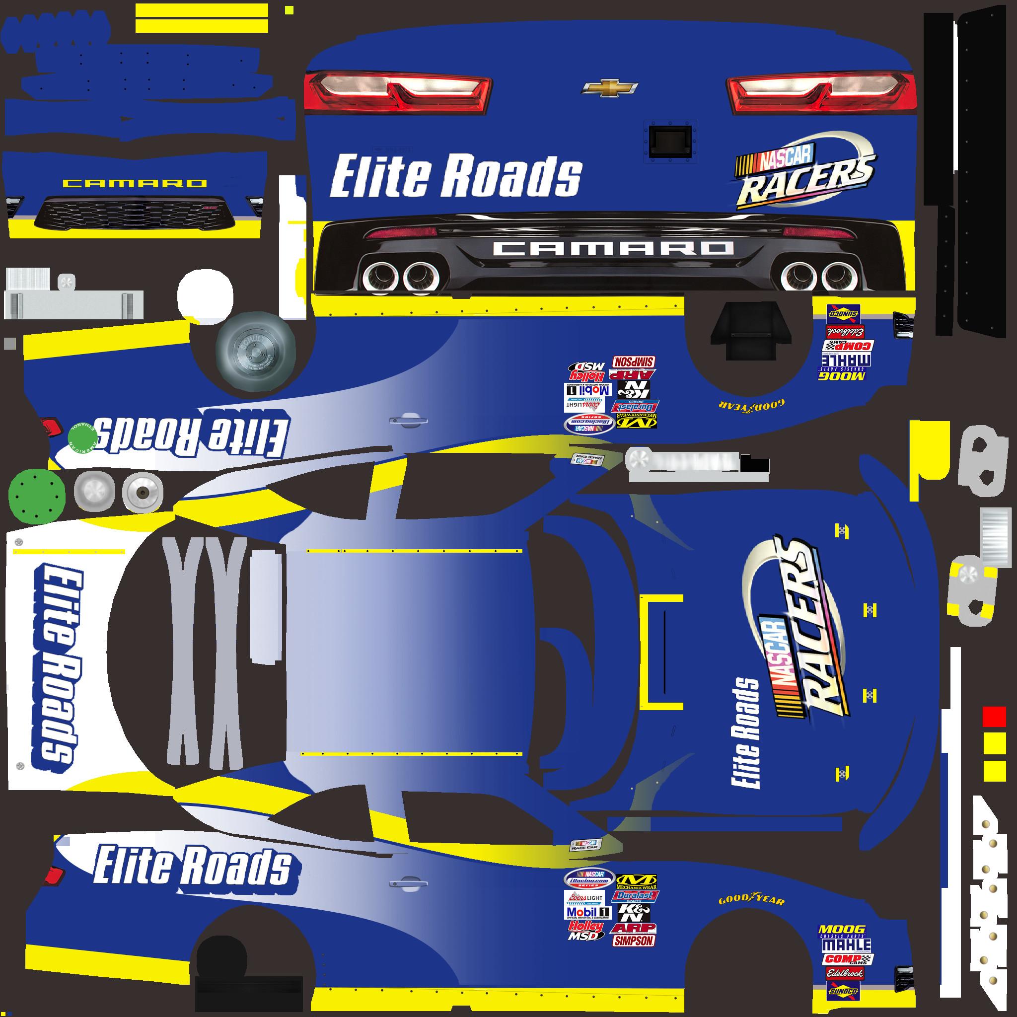 Nascar Racers Flyer Steve Sharp by Christopher Gayle - Trading Paints