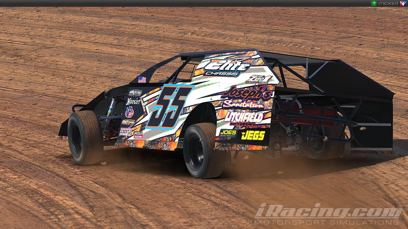 Elite Chassis Dirt Modified by Jake Boyer - Trading Paints