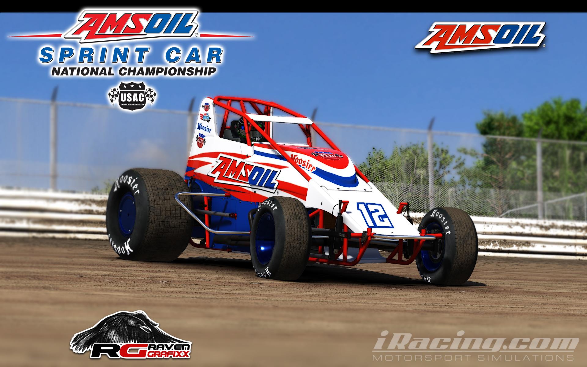 Amsoil Dirt Sprint USAC by Doyle Lowrance - Trading Paints