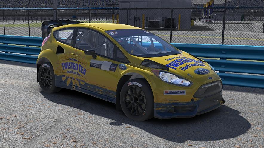 Twisted Tea Ford Fiesta ST WRC by Chuck Smith - Trading Paints