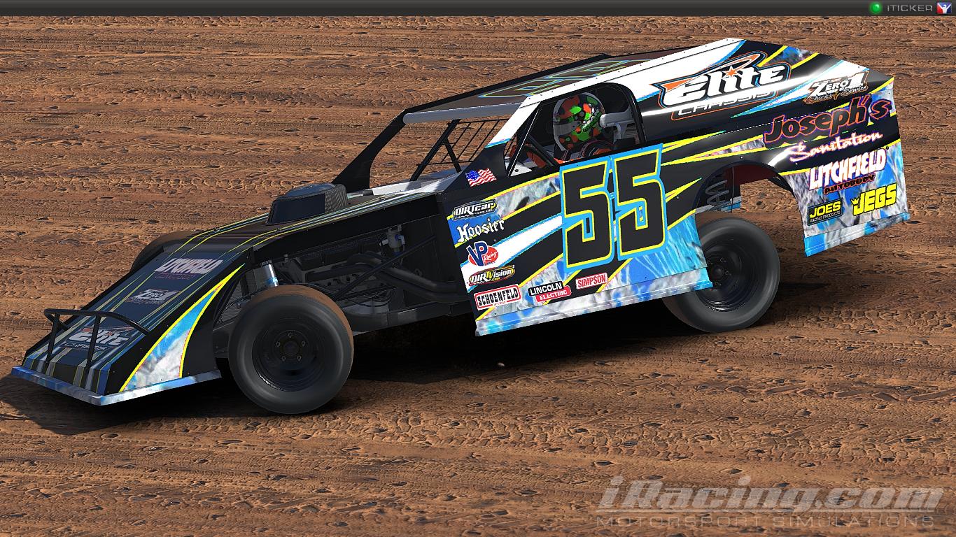 Elite Chassis Dirt Modified v4 by Jake Boyer - Trading Paints
