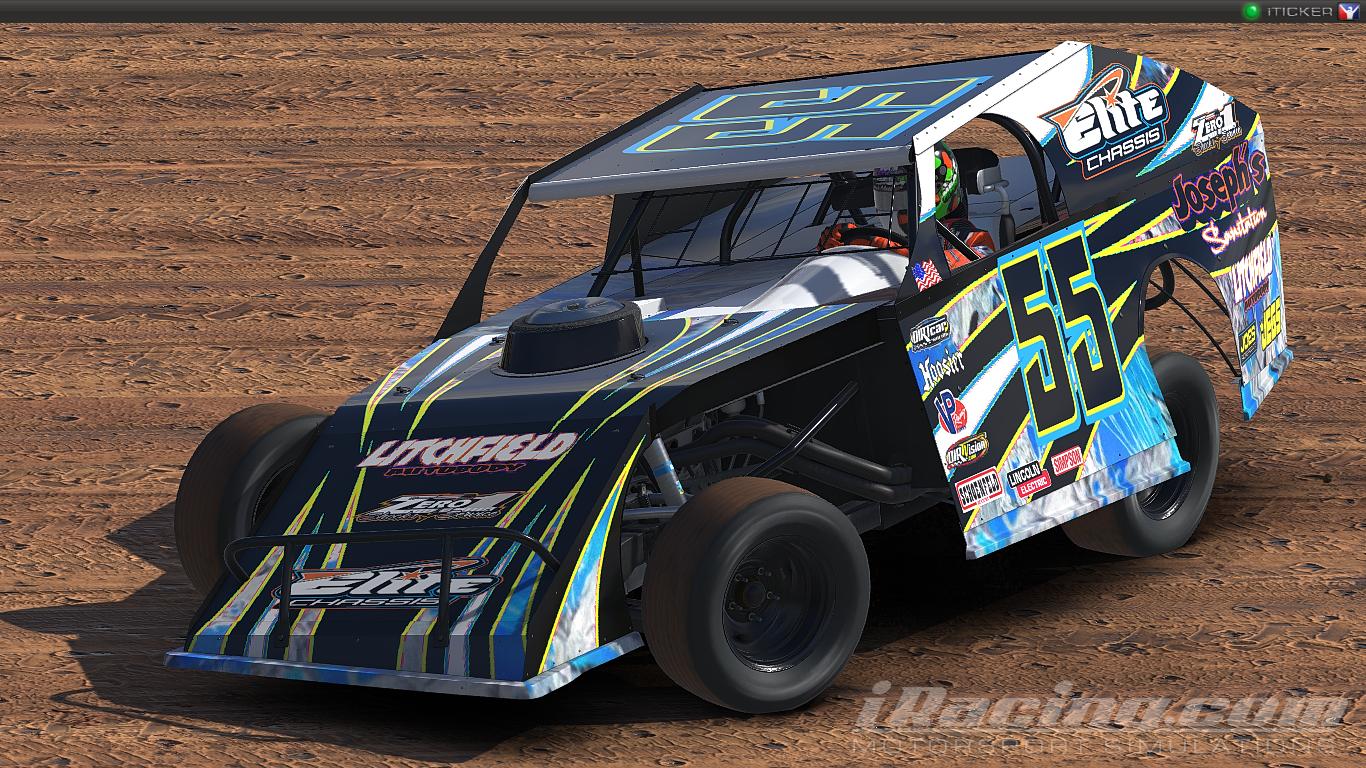 Elite Chassis Dirt Modified v4 by Jake Boyer - Trading Paints