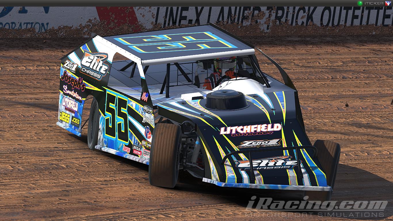 Elite Chassis Dirt Modified v4 by Jake Boyer - Trading Paints