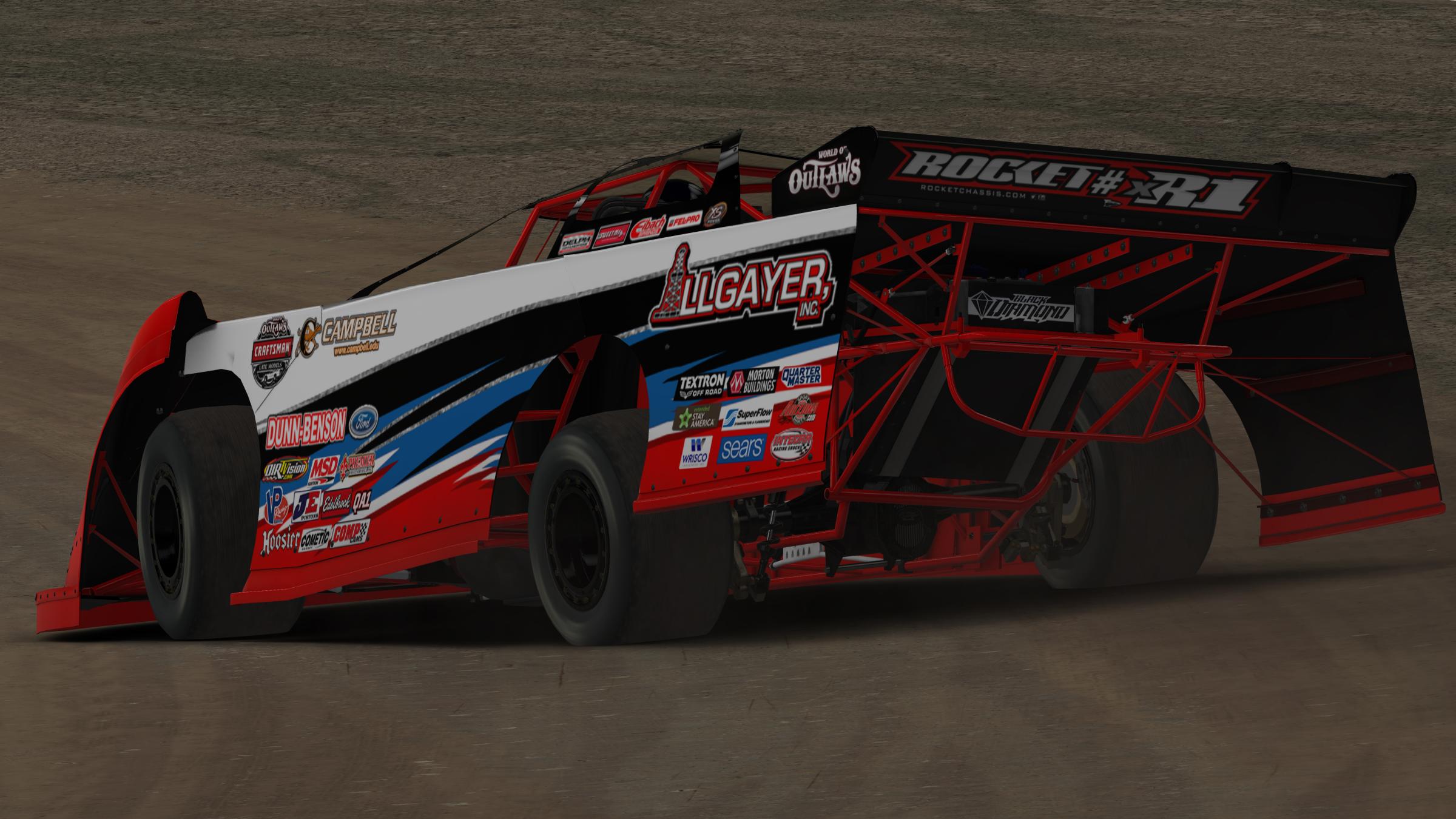 Bobby Pierce 2018 blue car by Zach Leonhardi - Trading Paints